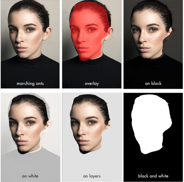 Working With Selections: The New Select and Mask Feature - Retouching ...