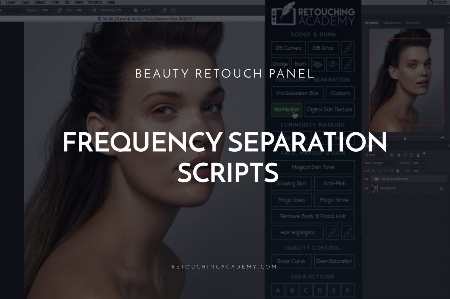 Simplifying Skin Retouching With Frequency Separation - Retouching Academy