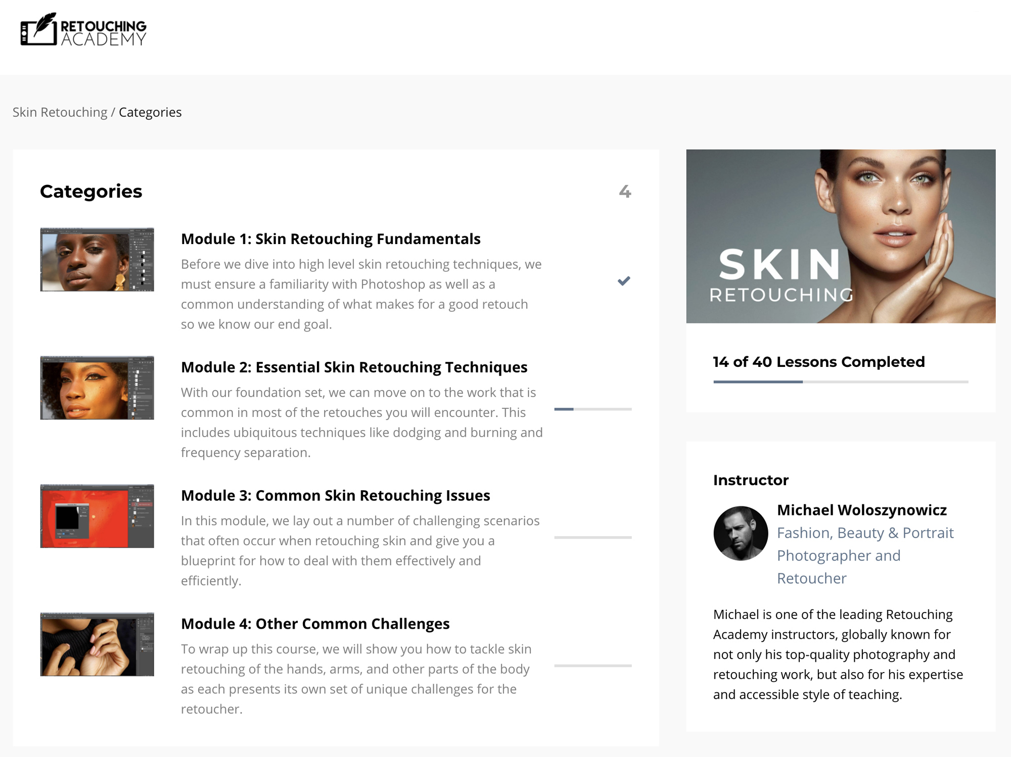 RA_Skin_Retouching_Modules - Retouching Academy