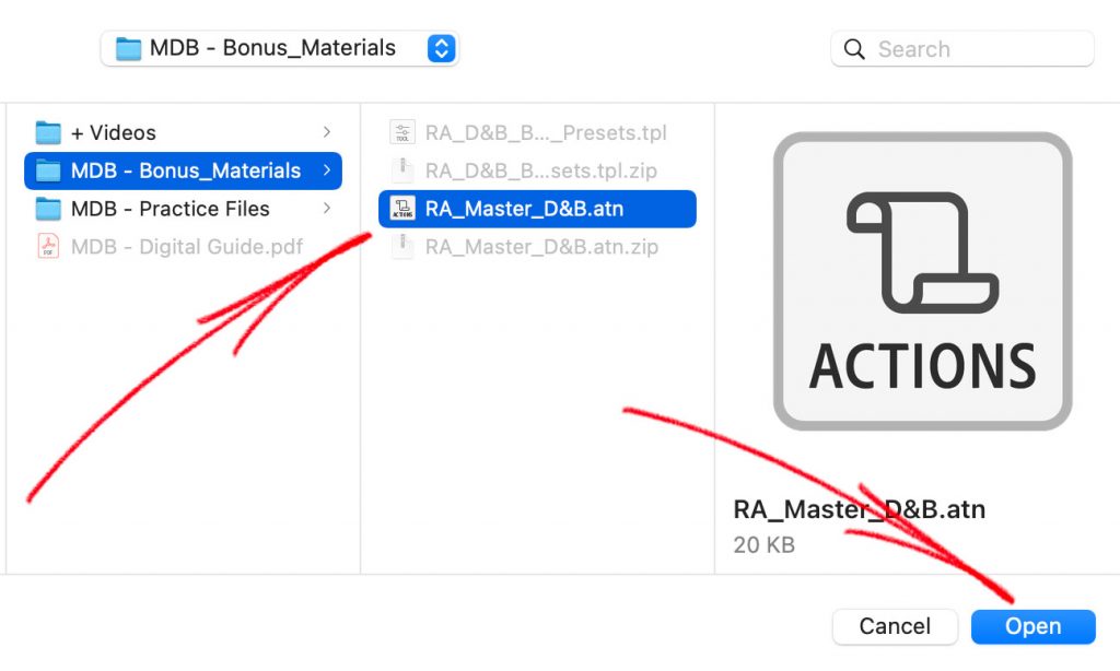 How to Install Actions in Photoshop - Retouching Academy